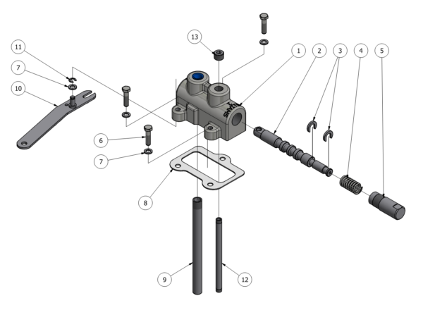 3 & 4 Manual Directional Control Valves | Custom Hydraulic Cylinders ...